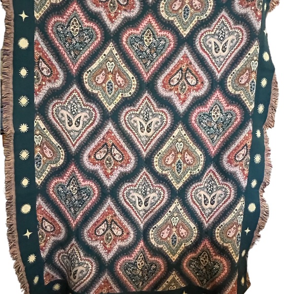 Perry Ellis | Bedding | Reversible Designer Blanket | Poshmark